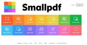 Smallpdf : L’outil PDF tout-en-un